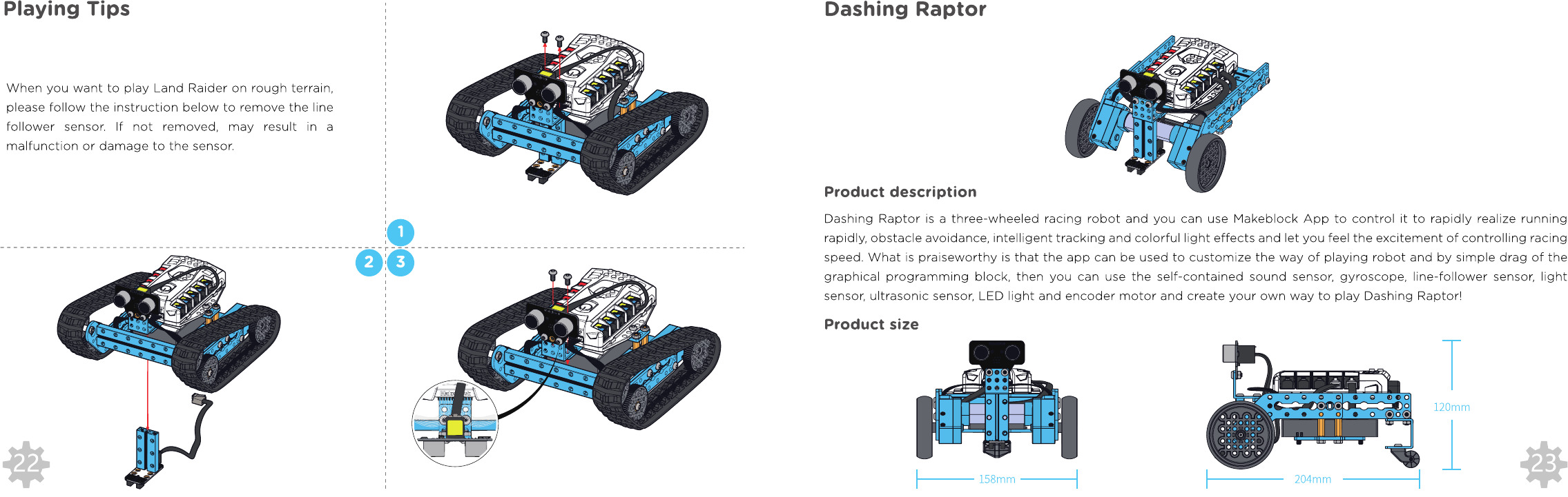 mBot Ranger Instructions Datasheet by Makeblock Co., LTD. | Digi-Key Electronics